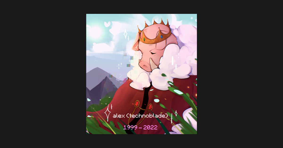 Technoblade Never Die - Technoblade Techno Blade Alexander Rip - T-Shirt | TeePublic