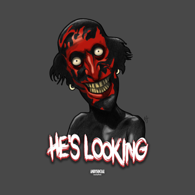 Lipstick Face Demon - Lipstick Face Demon - T-Shirt | TeePublic