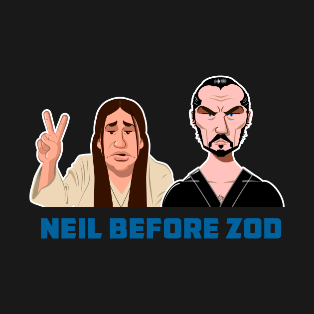 Neil Before Zod - General Zod - T-Shirt | TeePublic