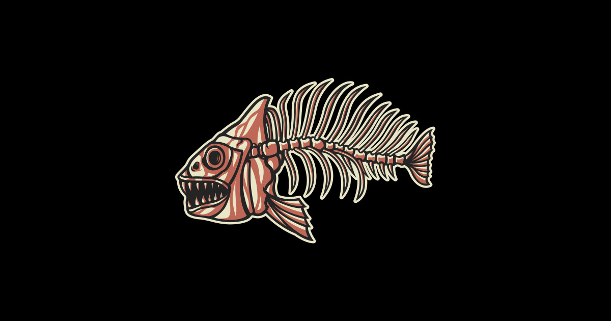Dead Fish - Fish - Sticker | TeePublic