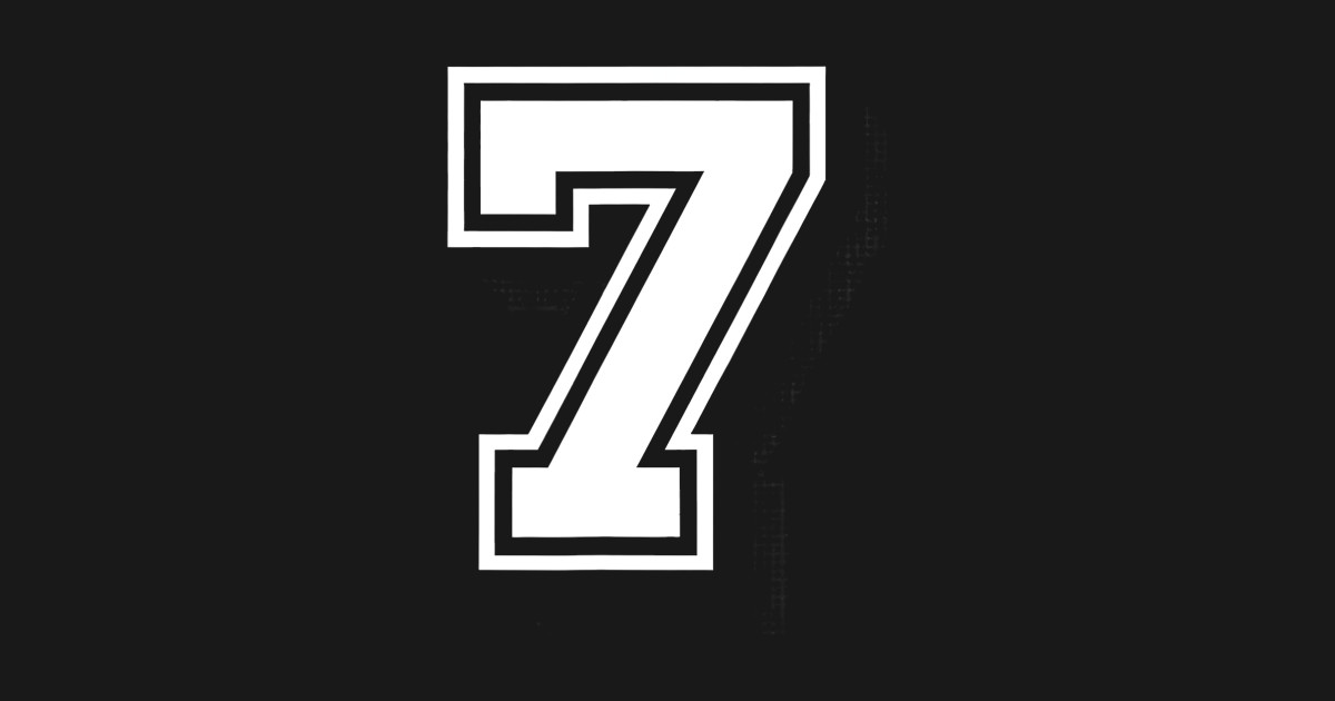 Varsity 7 Number Seven Team Sports - Varsity Number Seven - T-Shirt ...