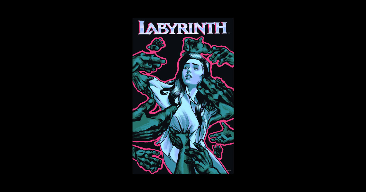 Labyrinth Helping Hands Art - Labyrinth - Posters and Art Prints ...