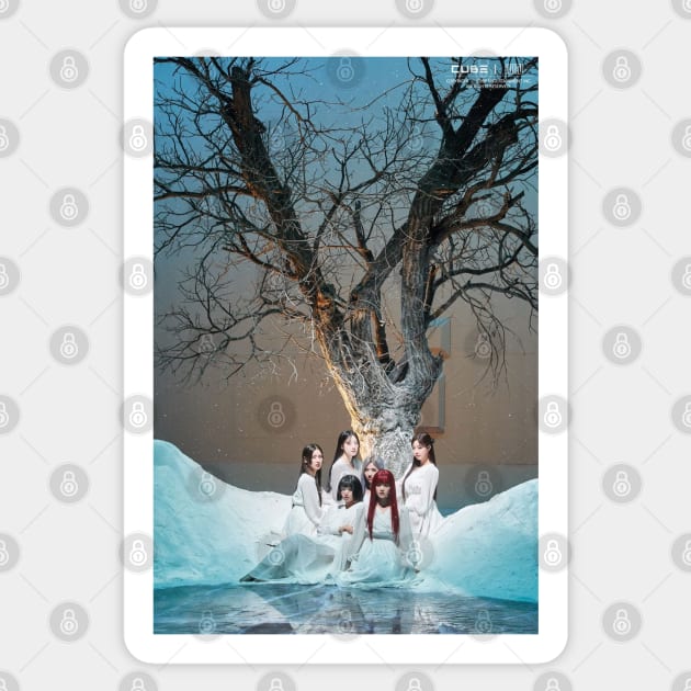 Hwaa (g)-idle - Gidle - Sticker | TeePublic