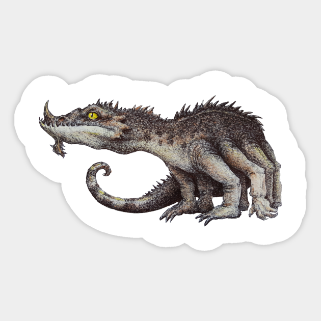 Basilisk - Dungeons And Dragons - Sticker | TeePublic
