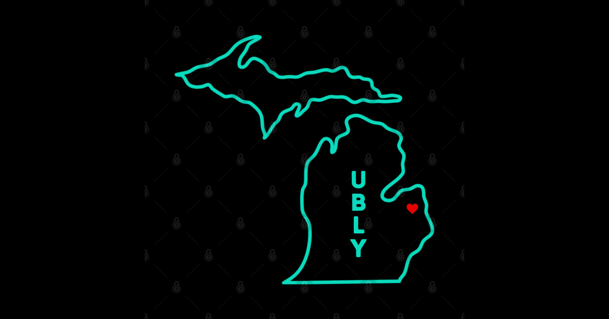 Ubly MI - Ubly Michigan - Sticker | TeePublic