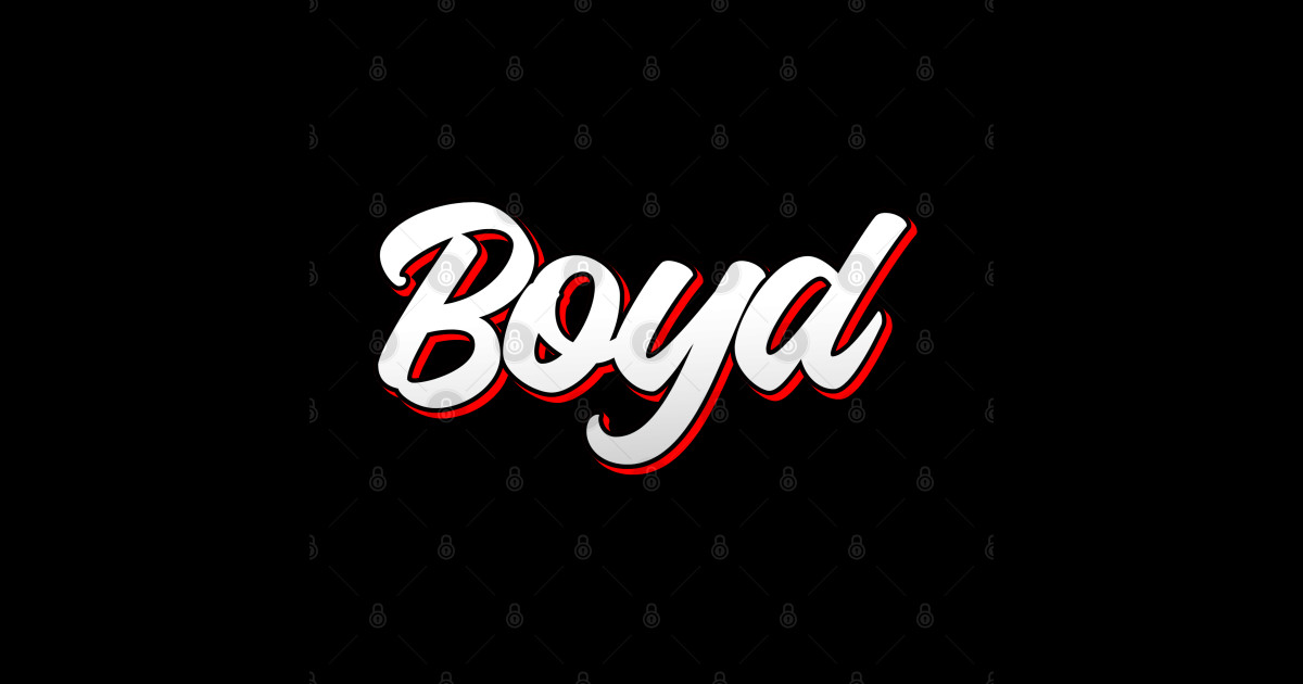Boyd name - cool 70s retro font - Boyd Name Cool 70s Retro Font - Pin ...