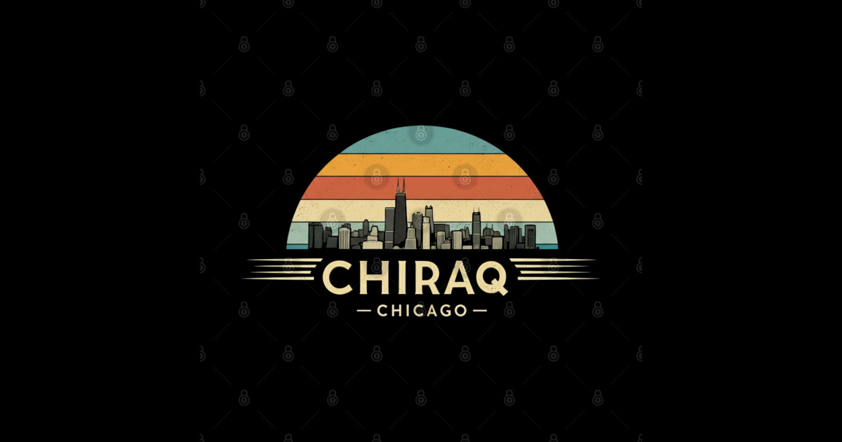 Windy City Chiracago ChiraQ - Chicago - Sticker | TeePublic