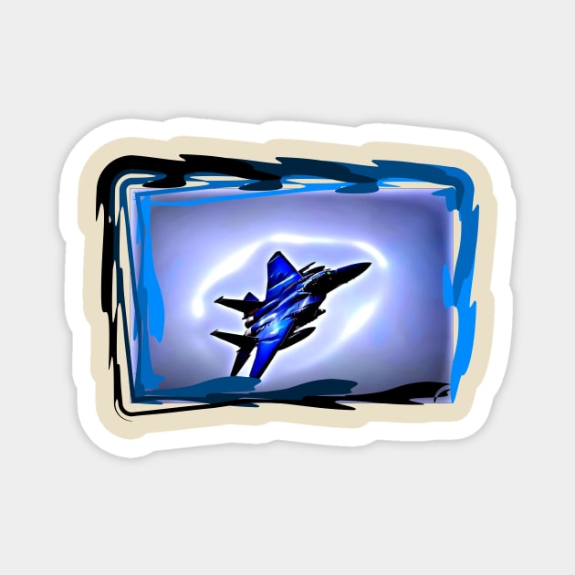 Fighter Aircraft - Fighter Aircraft - Magnet | TeePublic