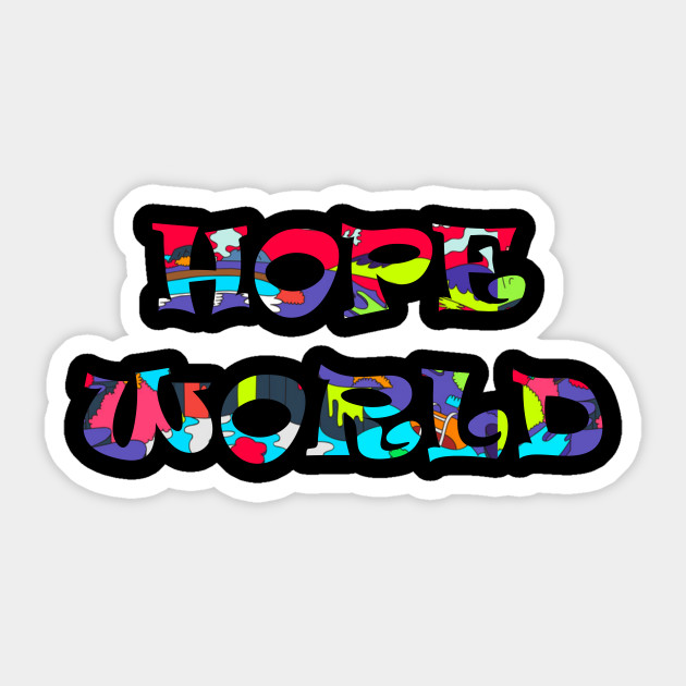 BTS J-hope HOPE WORLD - Jhope - Sticker | TeePublic