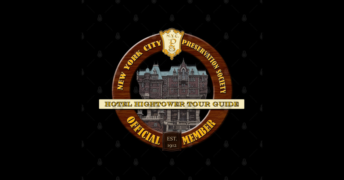 Hotel Hightower Tour Guide - Tower Of Terror - Sticker | TeePublic