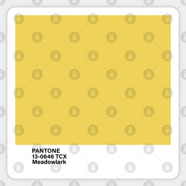 pantone 13-0646 TCX Meadowlark - Pantone 13 0646 Tcx Meadowlark ...