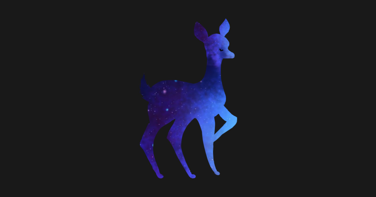 Space Deer - Space Deer - T-Shirt | TeePublic
