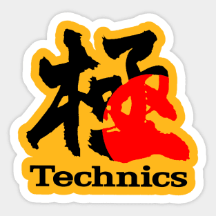 technics logo sticker