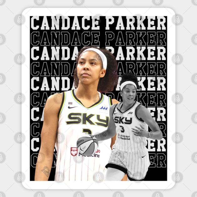candace parker - Basketball - Sticker | TeePublic