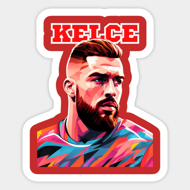 Travis Kelce - Travis Kelce - Sticker | TeePublic