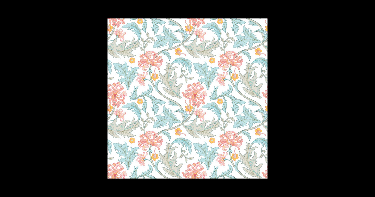 Rococo Botanical Garden - Vintage Botanical - Sticker | TeePublic