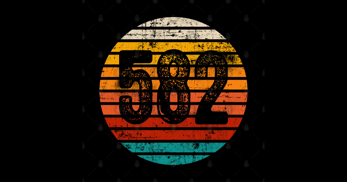 Distressed Vintage Sunset 582 Area Code - 582 Area Code - Posters and ...