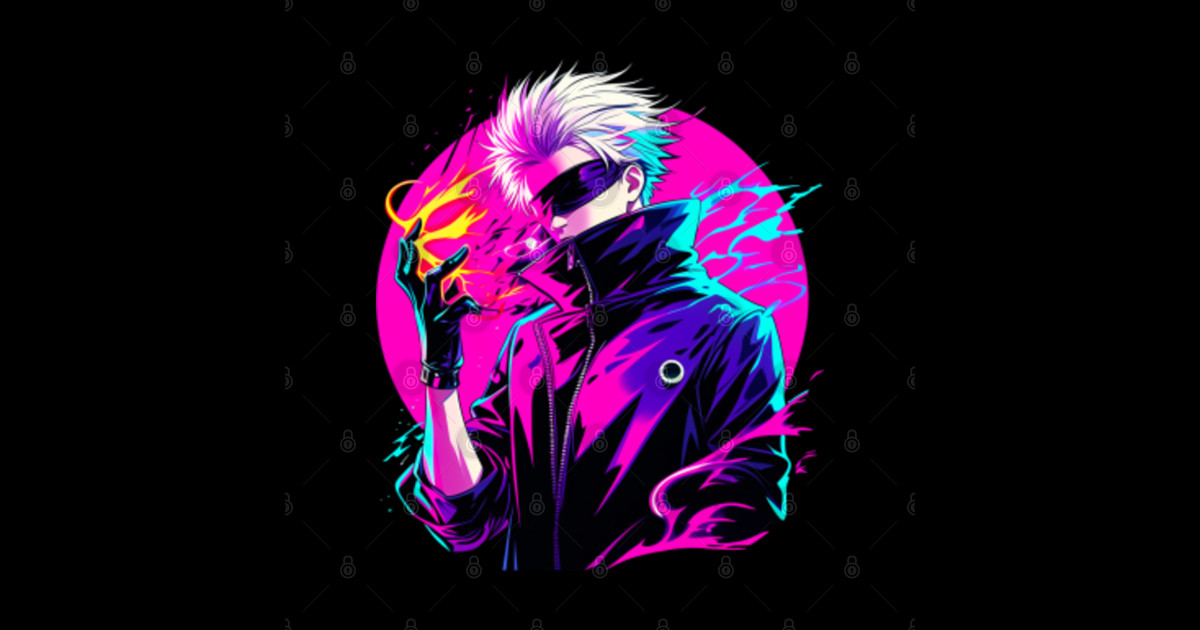 gojo fire spell - jujutsu kaisen - Jujutsu Kaisen - Posters and Art ...