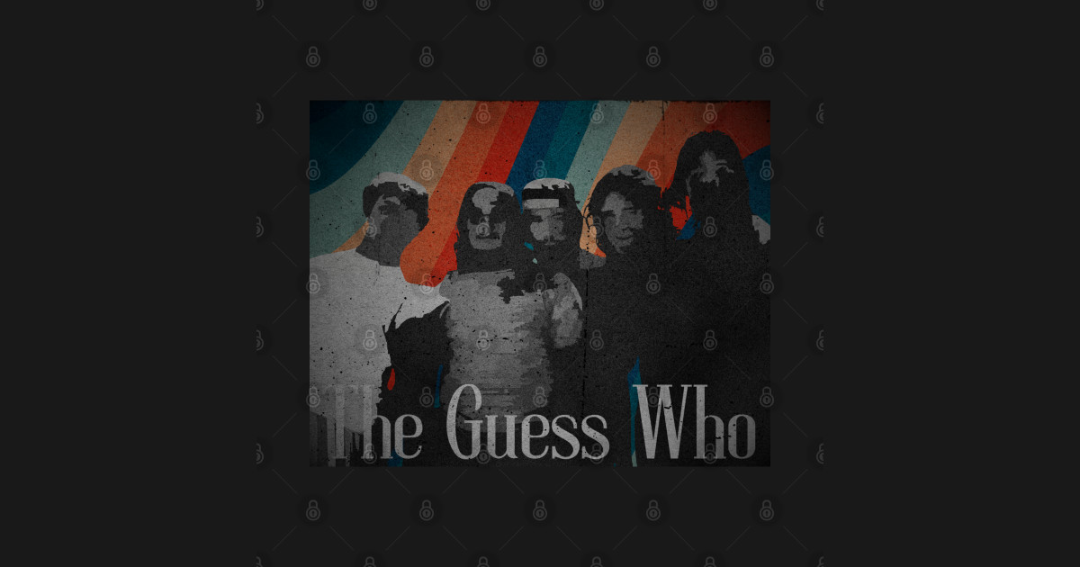 The Guess Who Retro Band - The Guess Who - T-Shirt | TeePublic