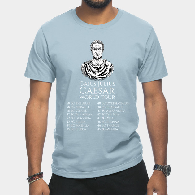 Julius Caesar World Tour - Ancient Roman History - SPQR - Julius Caesar ...