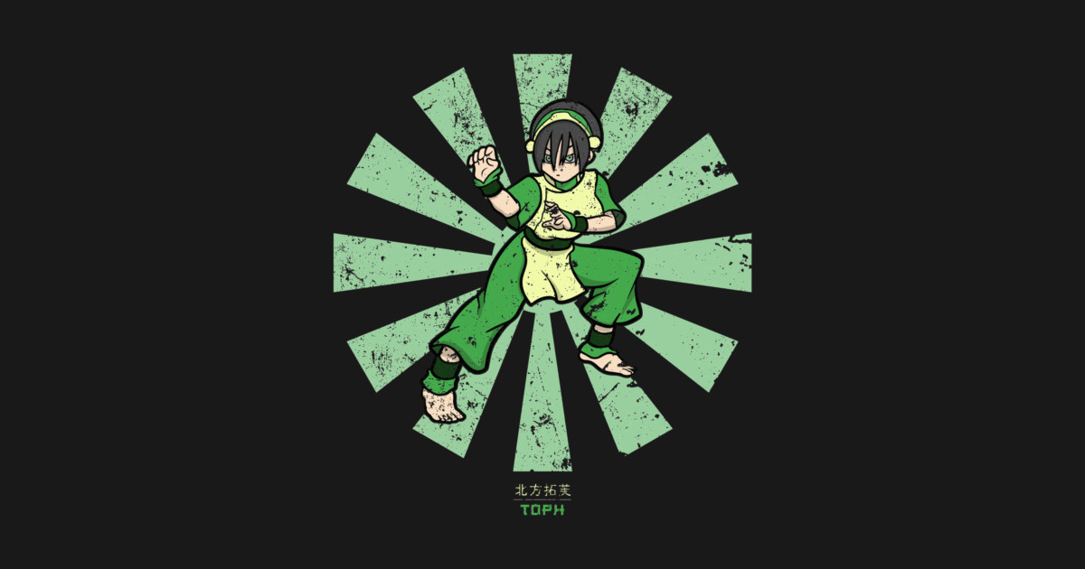 Toph Japanese Avatar - Toph Japanese Avatar - T-Shirt | TeePublic