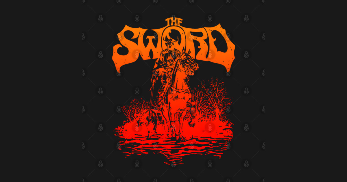 The Sword Band - Band Sword Art - T-Shirt | TeePublic
