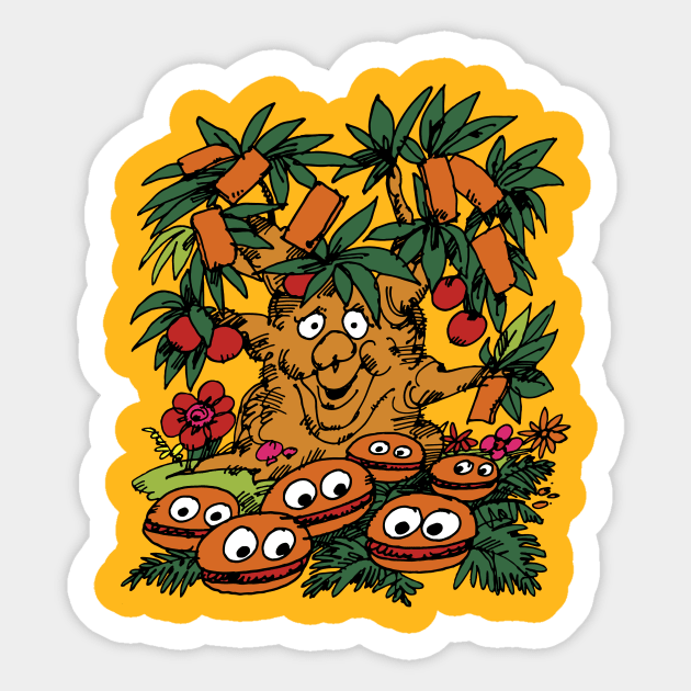 Apple Pie Tree - Mcdonalds - Sticker | TeePublic