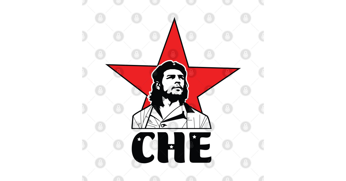 Che Series: Che Guevara Revolution Star - Che Guevara - Sticker | TeePublic