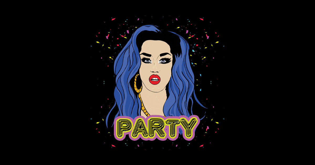 Adore Delano wants to Party - Adore Delano - Sticker | TeePublic
