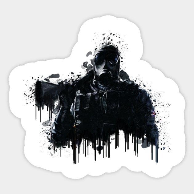 Smoke - Rainbow Six Siege - Sticker | TeePublic