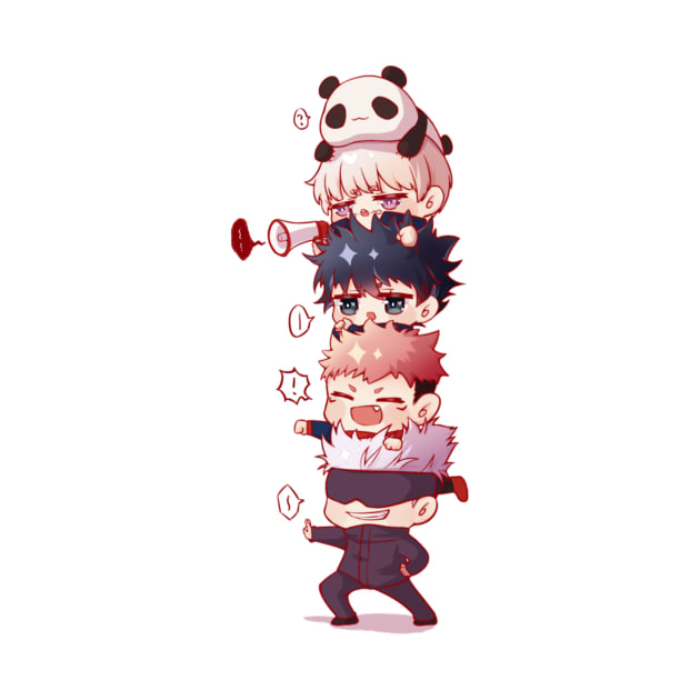 cute , jujutsu kaisen, chibi, jjk, gojo, sukuna, megumi, satoru gojo ...