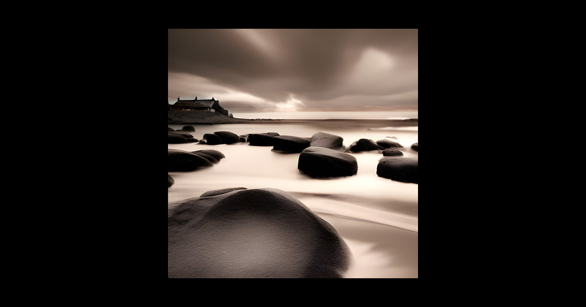 Victorian Coastal landscape Rocks Ocean Photo - Melbourne - Posters and ...