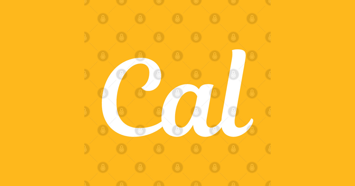 Cal Script - Cal Bears - T-Shirt | TeePublic