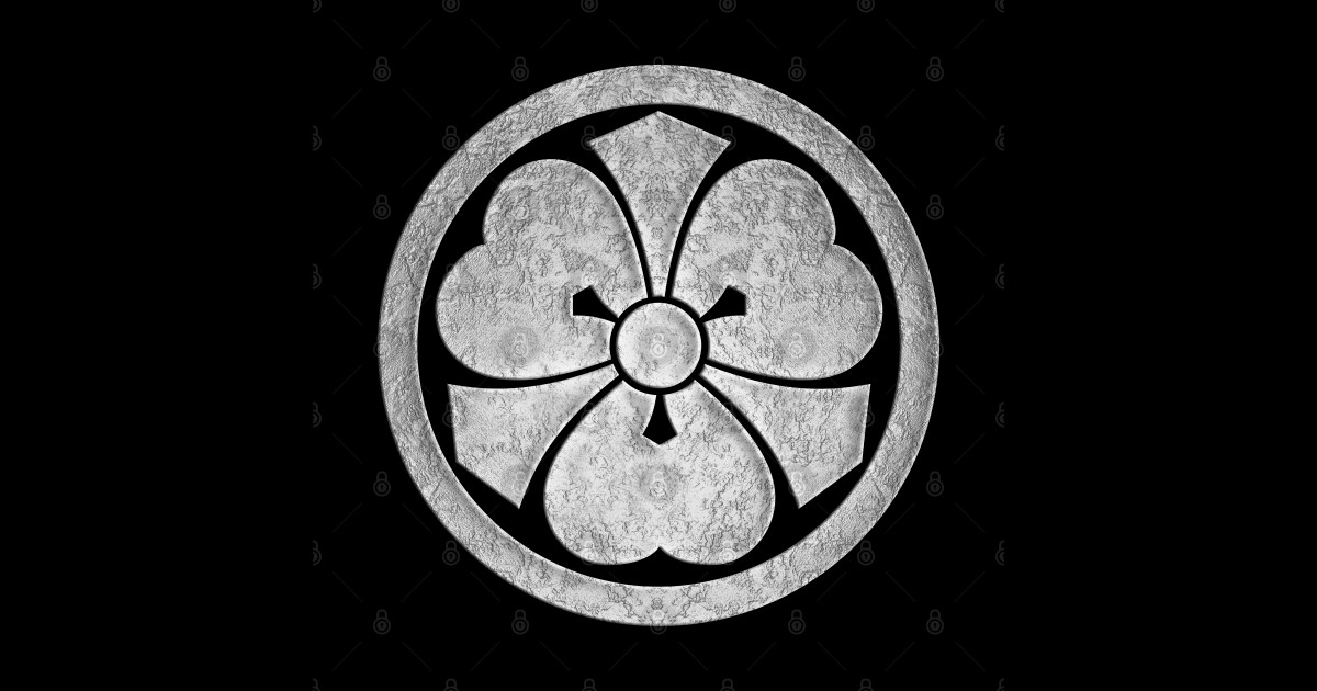 Kenkatabami Kamon in Silver Foil - Katabami - Tapestry | TeePublic