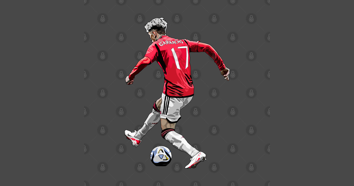 Alejandro Garnacho - Manchester United - T-Shirt | TeePublic