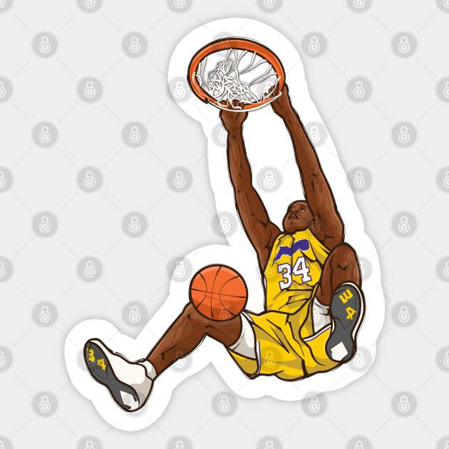 shaq logo dunk