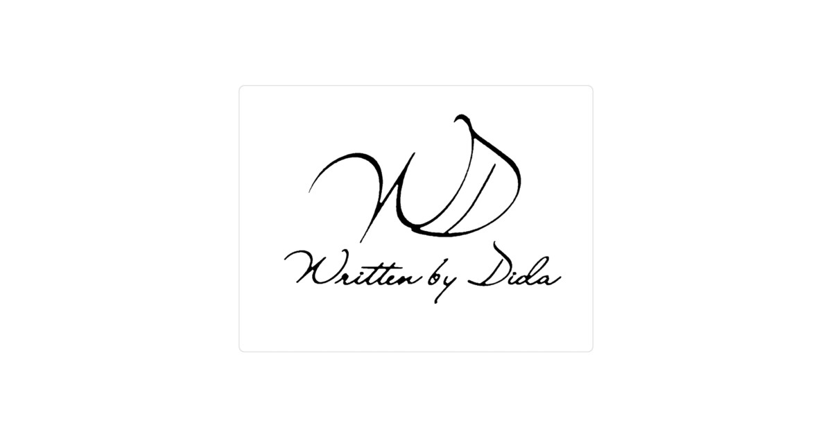 WBD Logo (black) - Written By Dida - T-Shirt | TeePublic