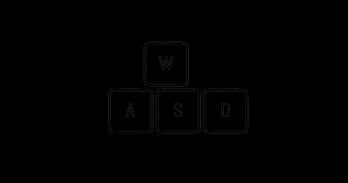 WASD Keys - Gamer - Posters and Art Prints | TeePublic