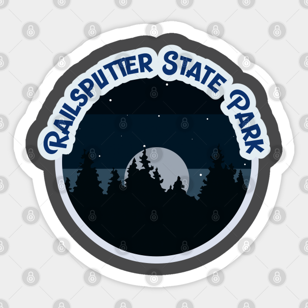 Railsplitter State Park - Railsplitter State Park - Sticker | TeePublic