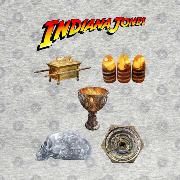 Indiana Jones - Artifacts - Dial Of Destiny - T-Shirt | TeePublic
