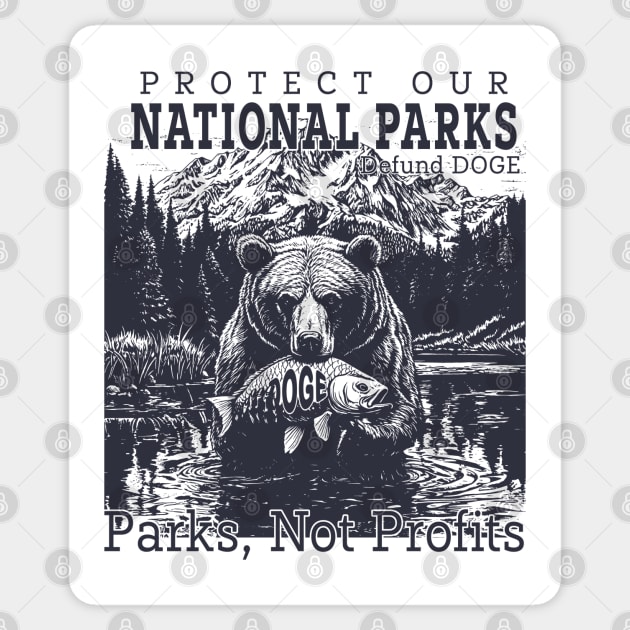 Protect Our National Parks Shirt, Resist Anti Trump, Bear National ...