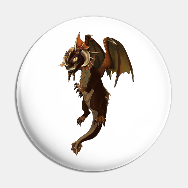 World of Warcraft , Nefarian - World Of Warcraft - Pin | TeePublic