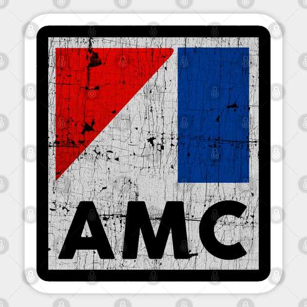 Vintage AMC American Motors Corporation - Car - Sticker | TeePublic