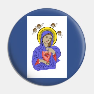 St Mary The Virgin Pins and Buttons for Sale | TeePublic