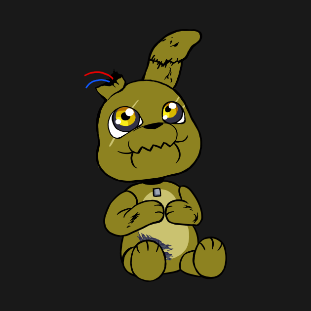 Baby SpringTrap - Golden Freddy - Kids Hoodie | TeePublic