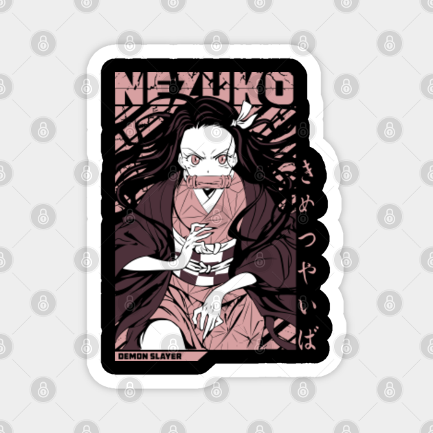 Nezuko Demon Slayer Nezuko Demon Slayer Magnet Teepublic