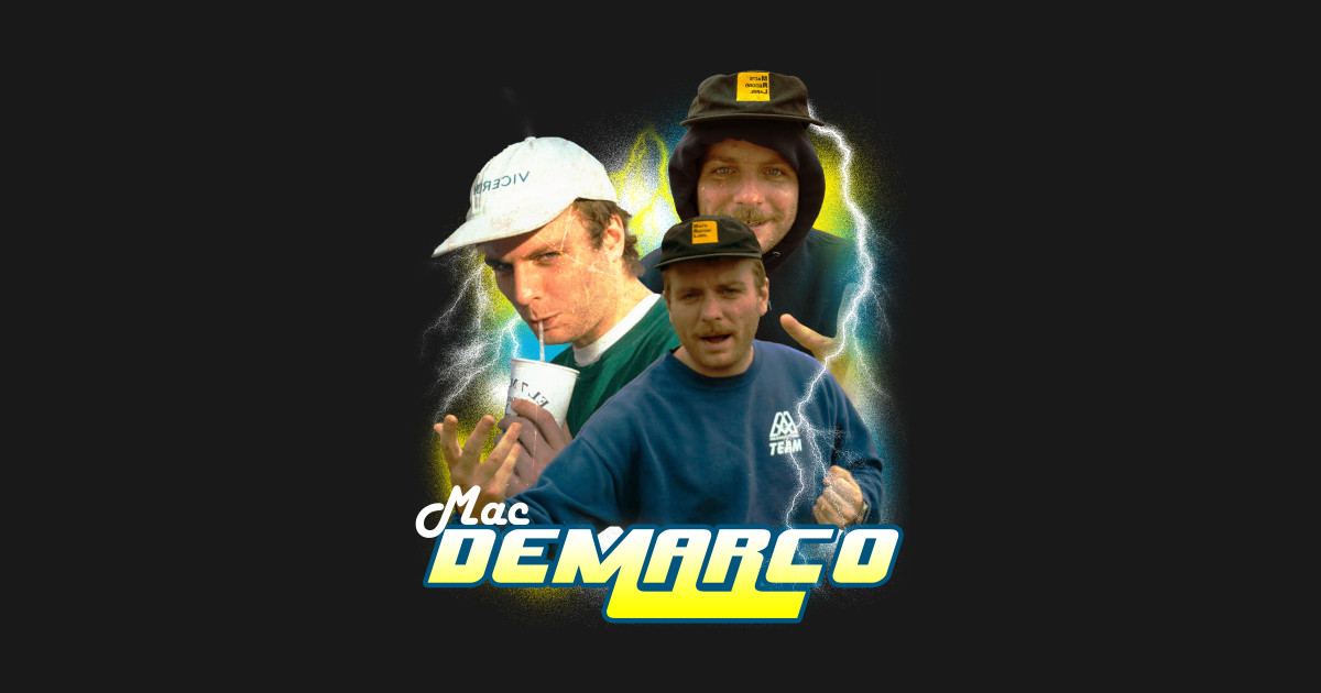 Mac Demarco - Humorous Singer - Mac Demarco - T-Shirt | TeePublic