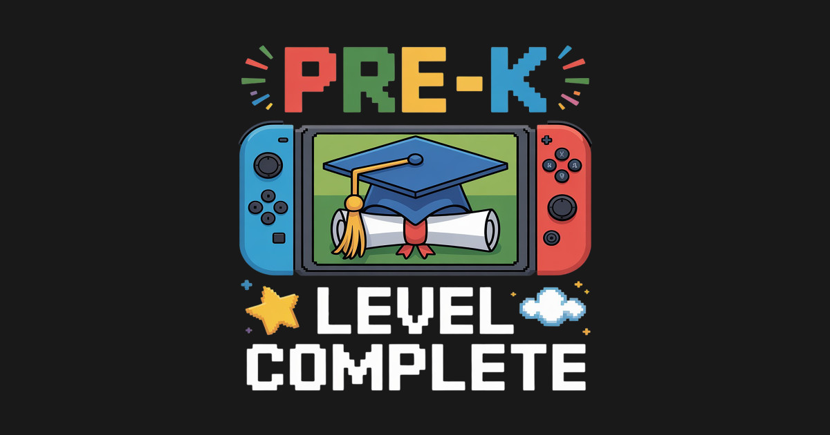 Pre K Level Complete Graduation Class of 2025 Gamer - Pre K Level ...