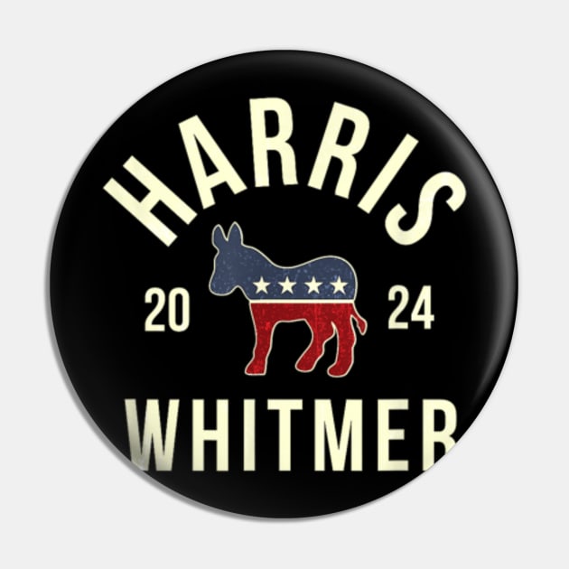 Vote Kamala Harris Gretchen Whitmer 24 vintage - Vote Kamala Harris ...
