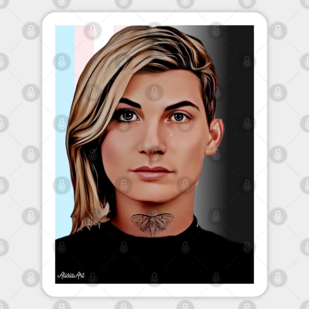 Just Alex - 13th Doctor - Sticker | TeePublic